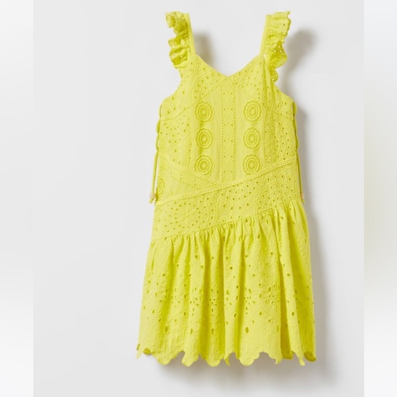 Zara | Dresses | Zara Embroidered Dress | Poshmark